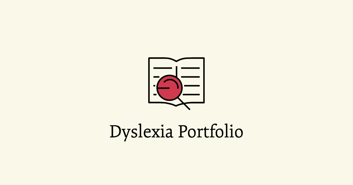 Dyslexia Portfolio - GL Assessment